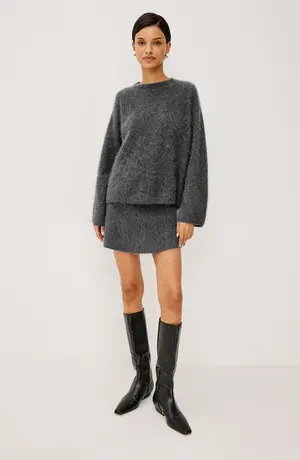 Rails Gayle Wool & Cashmere Miniskirt