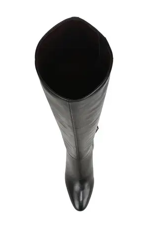 Franco Sarto Janiya Leather Knee High Boot - Black