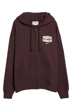 PACSUN Front Zip Hoodie