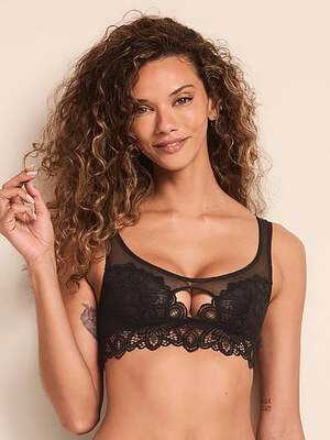 Victoria's Secret Adore Me Elska Bralette - Black