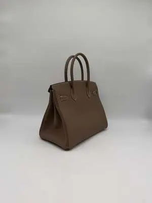 Hermès Birkin Etoupe Togo Gold Hardware - Grey