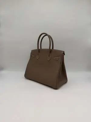 Hermès Birkin Etoupe Togo Gold Hardware - Grey