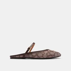 COACH OUTLET Ballet Mule In Signature Jacquard