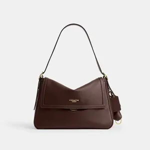 COACH OUTLET Etta Flap Bag - Gold/maple