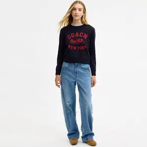 COACH Double Face Crewneck Sweater