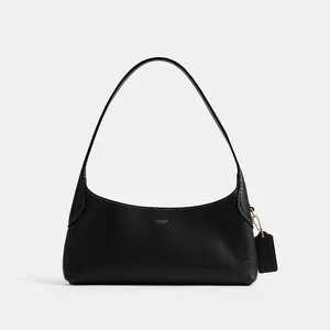 COACH Brooklyn Shoulder Bag 26 - Brass/black