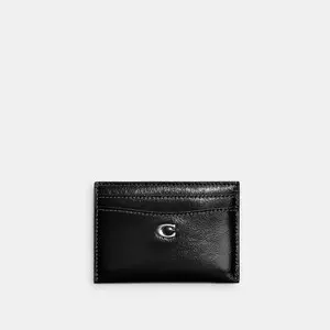 COACH Essential Card Case - Silver/black