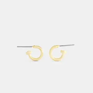 COACH Mini Hoop Earrings