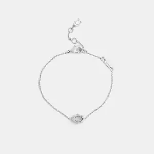 COACH Signature Solitaire Linear Bracelet