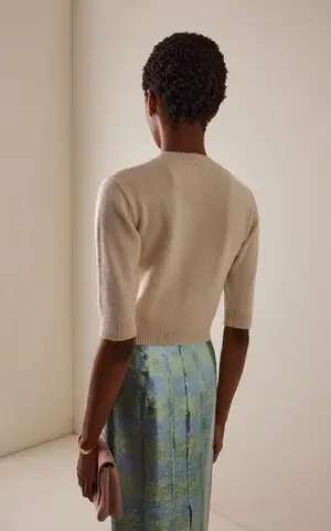 MARKARIAN Posy Floral Cashmere Sweater
