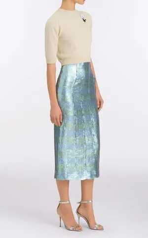 MARKARIAN Posy Floral Cashmere Sweater