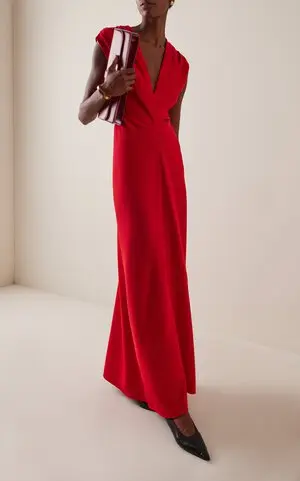 Proenza Schouler Geraldine Crepe Maxi Dress