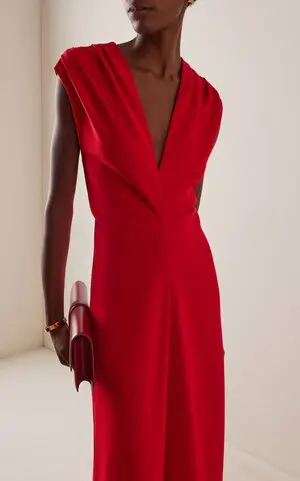 Proenza Schouler Geraldine Crepe Maxi Dress