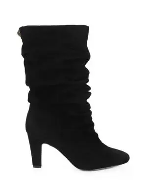 Kurt Geiger Elizabeth Slouch Boots - Black