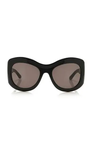 Gucci Square-framed Acetate Sunglasses - Black