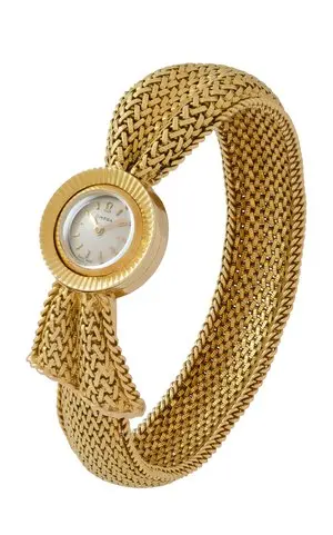 STEPHANIE WINDSOR Vintage Omega Mesh Ribbon Bangle Watch