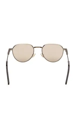 ZEGNA EYEWEAR Zegna Antique Light Gold Sunglasses