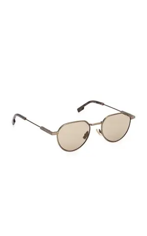 ZEGNA EYEWEAR Zegna Antique Light Gold Sunglasses