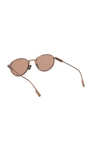 ZEGNA EYEWEAR Zegna Matte Satin Aniline Sunglasses