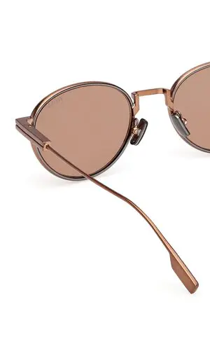 ZEGNA EYEWEAR Zegna Matte Satin Aniline Sunglasses