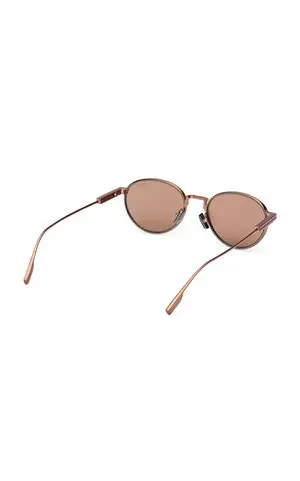 ZEGNA EYEWEAR Zegna Matte Satin Aniline Sunglasses