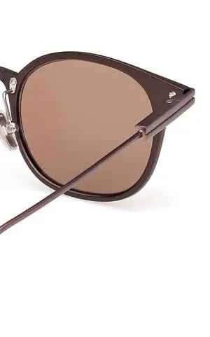 ZEGNA EYEWEAR Zegna Matte Sunglasses - Brown