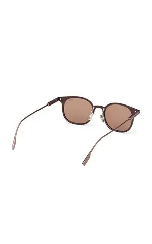 ZEGNA EYEWEAR Zegna Matte Sunglasses - Brown