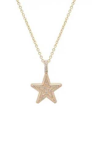 SIG WARD Mini Star Power Diamond Necklace - Gold