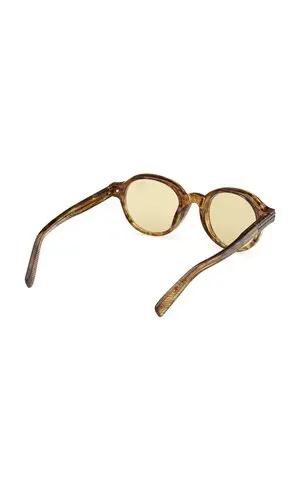 ZEGNA EYEWEAR Zegna Shiny Transparent Havana Sunglasses