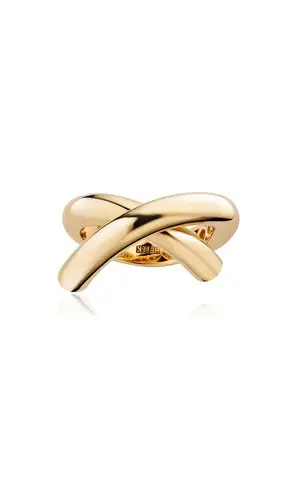 ENGELBERT Cross Loop Ring Medium - Yellow