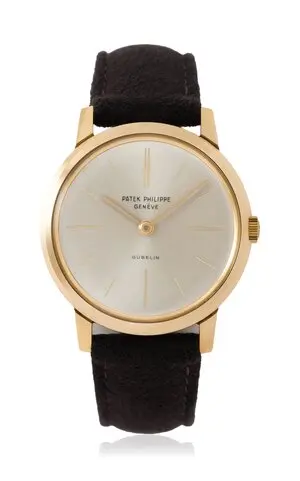 STEPHANIE WINDSOR Patek Philippe X Güeblin Calatrava Vintage Watch - Gold