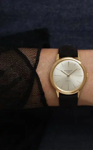 STEPHANIE WINDSOR Patek Philippe X Güeblin Calatrava Vintage Watch