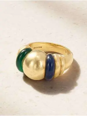 STEPHANIE WINDSOR Boucheron Vintage 1970s Enamel Ring - Gold