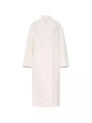 Loulou De Saison Aris Double-breasted Coat - White