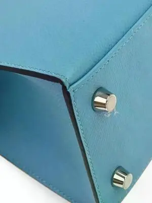 Hermès 2019 25 Kelly Sellier Tote Bag - Blue