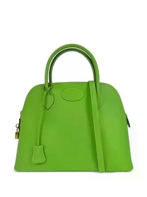 Hermès 31 Gulliver Bolide Two-way Handbag - Green