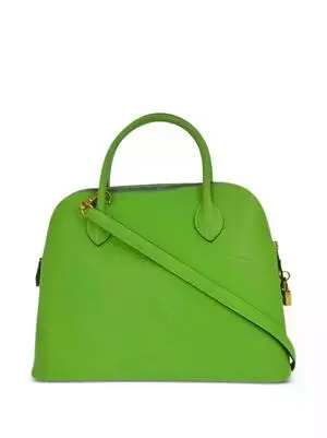 Hermès 31 Gulliver Bolide Two-way Handbag - Green
