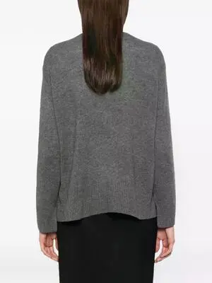 BE YOU Side-slit Cashmere Sweater