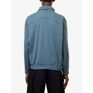 Veilance Consola Jersey Polo Sweatshirt - Neptune