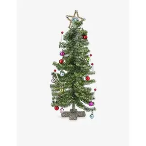 SELFRIDGES EDIT Tinsel Tree Christmas Decoration - One-color