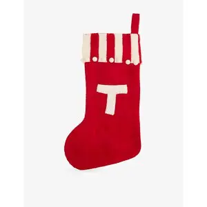 SELFRIDGES Alphabet Letter Christmas Stocking - E