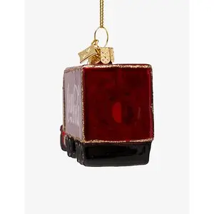 SELFRIDGES EDIT Coca Cola Truck Glass Christmas Decoration