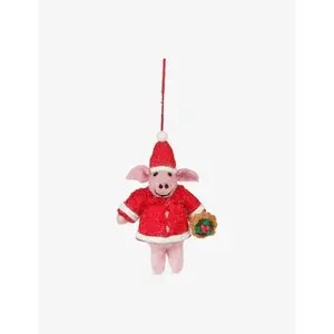 SELFRIDGES EDIT Piglet Felt Christmas Decoration - One-color