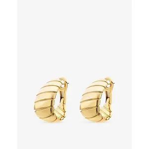 BVLGARI Tubogas 18ct Yellow- Earrings - Gold