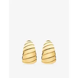 BVLGARI Tubogas 18ct Yellow- Earrings