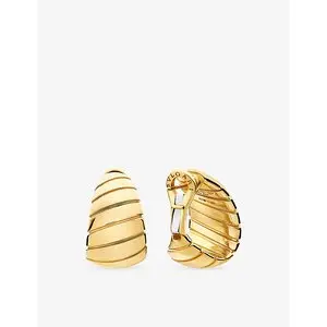 BVLGARI Tubogas 18ct Yellow- Earrings