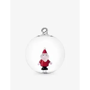 ICHENDORF MILANO Art Santa Claus Ball Glass Christmas Decoration - One-color
