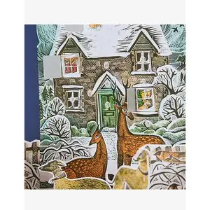 SELFRIDGES EDIT Christmas Cottage 3d Pop-out Advent Calendar