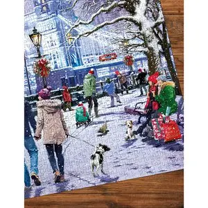 SELFRIDGES EDIT Tower Bridge At Christmas Jigsaw Puzzle