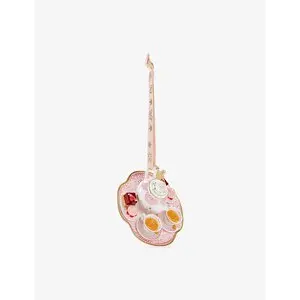 SELFRIDGES EDIT Tray And Teacup Resin Christmas Decoration